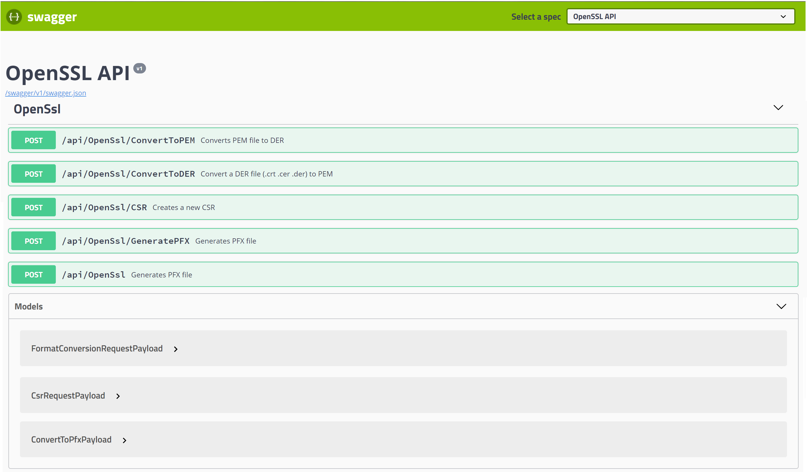OpenSSL as Service – Reverse Engineering